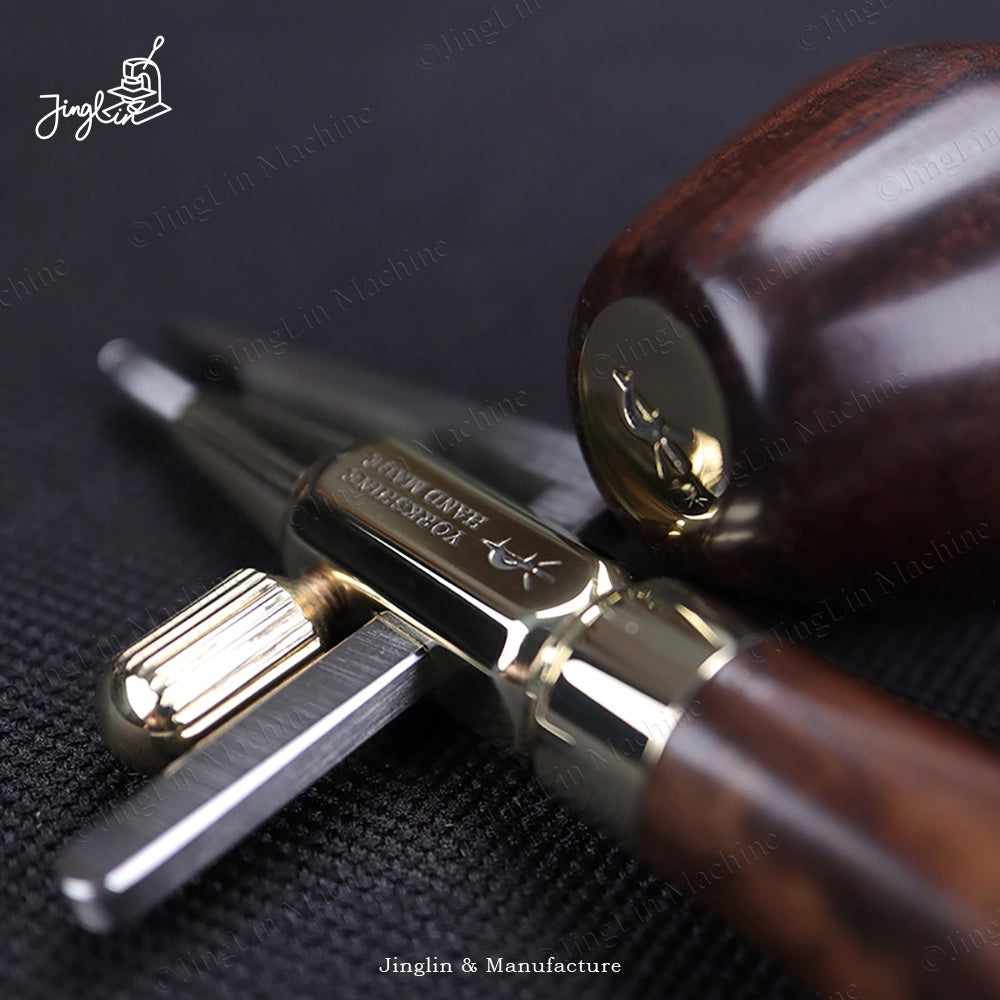Yorkshine Adjustable Leather Groover Tool for Crafting – Jinglin